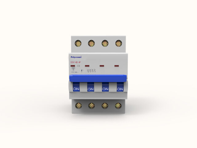 MCB 4pole - Polycrome