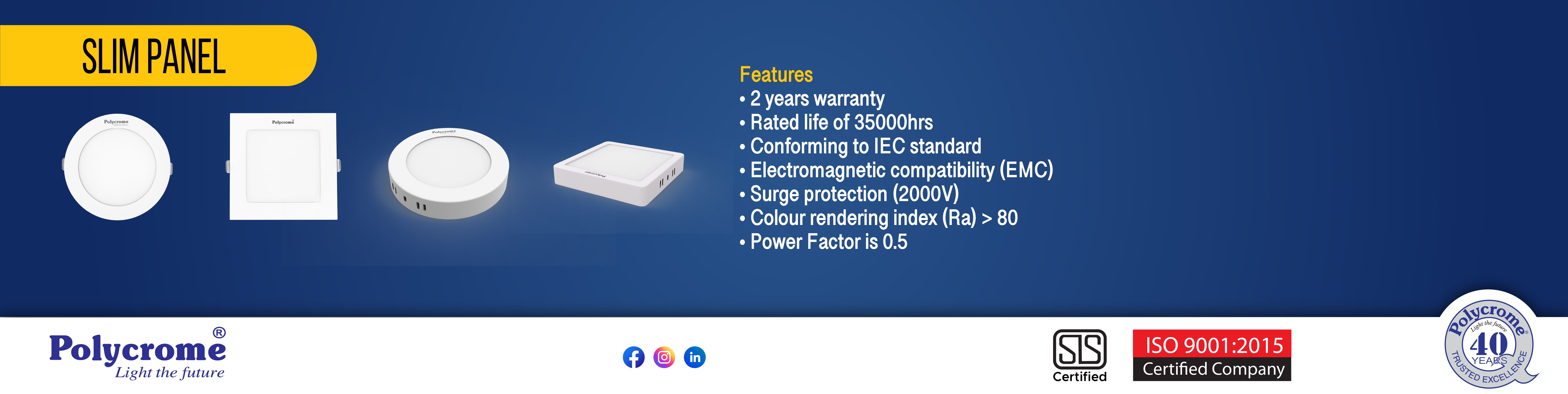 Panel Lights – Polycrome